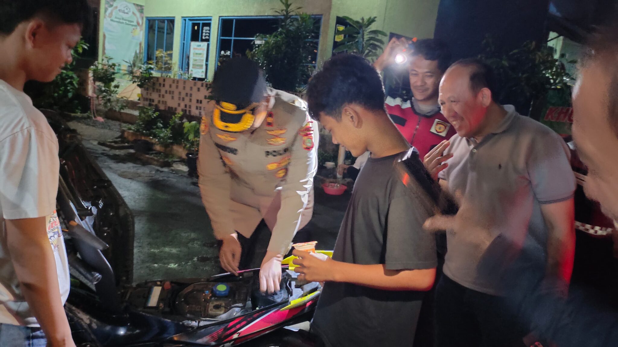 Patroli Blue Light dan Razia Stasioner Polsek Serpong, Situasi ...
